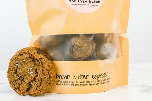 Gourmet Take & Bake Frozen Cookie Dough – The Lazy Batch